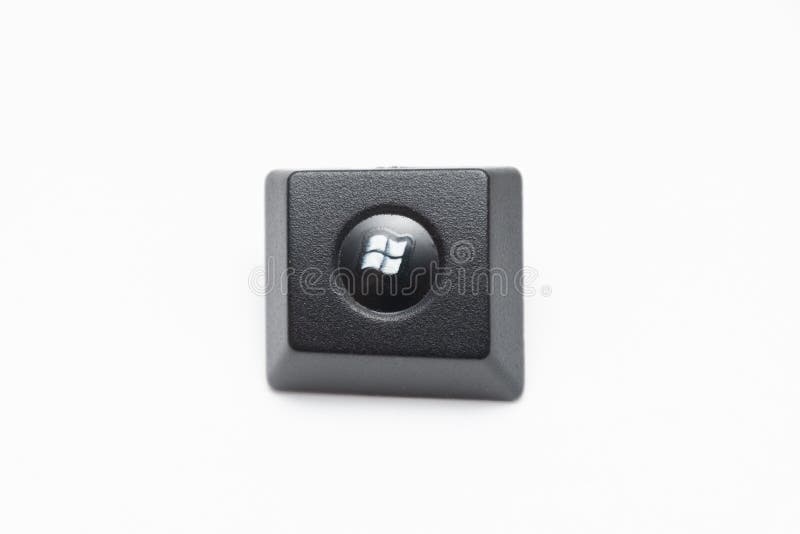 Single Black Keys of Keyboard with Different Letters Windows Editorial ...
