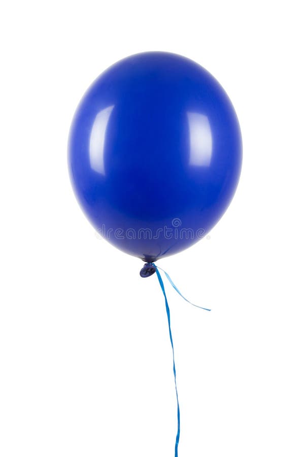 Blue balloon stock photo. Image of festive, background - 1369916
