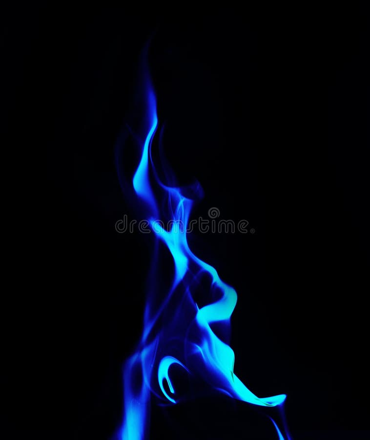 Blue fire flames frame stock image. Image of detail, flame - 49856835