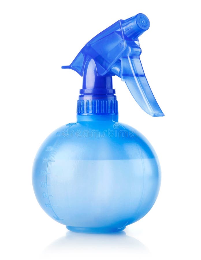 Blue sprayer stock photo. Image of atomizer, garden, flowing - 35204206