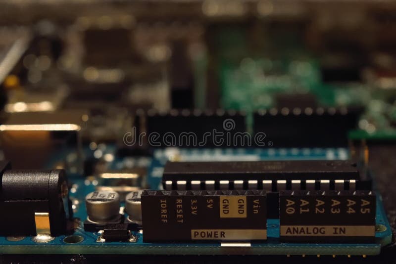 Single-board Computer. Circuit Board. Orange Pi Zero Stock Photo ...