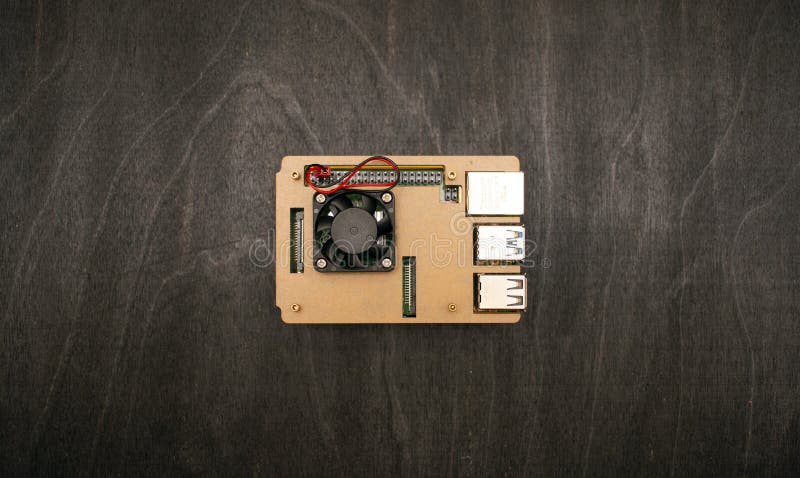 Single-board Computer. Circuit Board. Orange Pi Zero Stock Photo ...