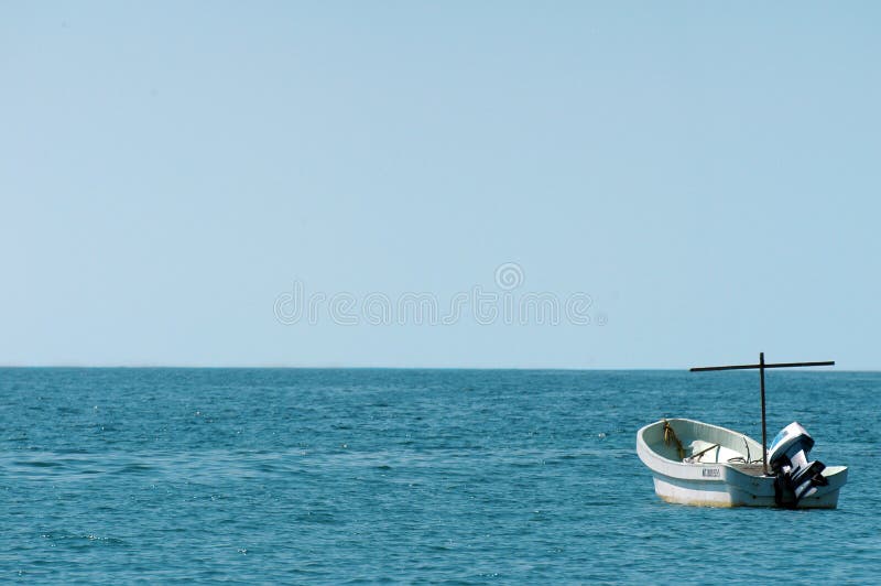 Single Boat by the Reservoir Stock Photo - Image of shore, domestic ...