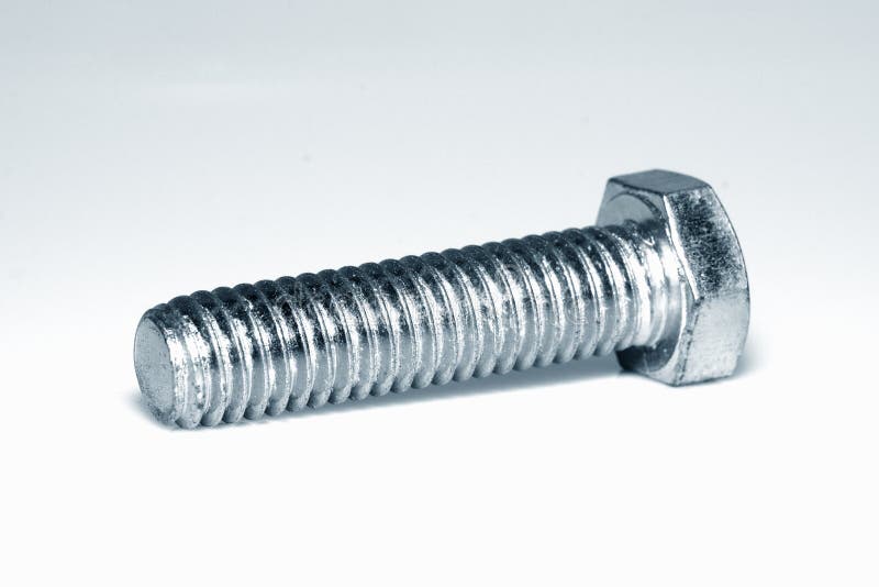 Bolt stock image. Image of single, steel, monochrome - 30245563