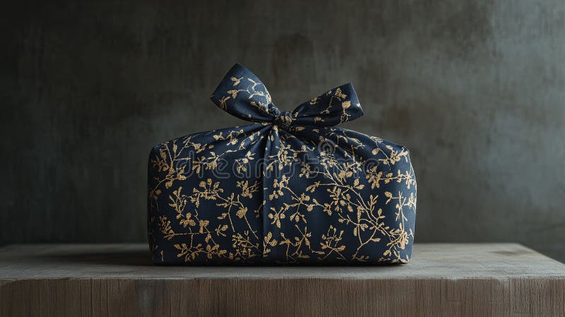 A Single Branded Reusable Wrapping Cloth Styled with Subtle Patterns ...