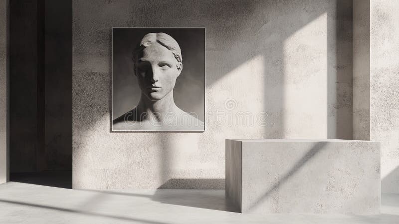 A Single Branding Flyer for Modern Art Gallery Installations Styled ...