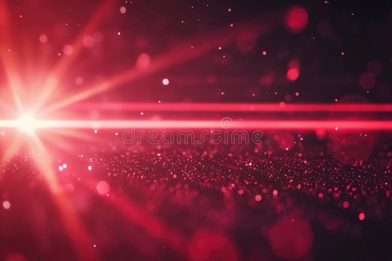 A Single Bright Light Shines Against a Dark and Mysterious Backdrop ...