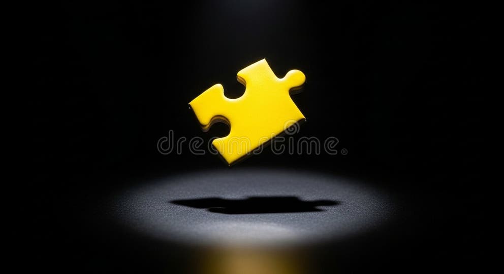 Yellow Jigsaw Puzzle Piece Stock Illustrations – 5,503 Yellow Jigsaw ...