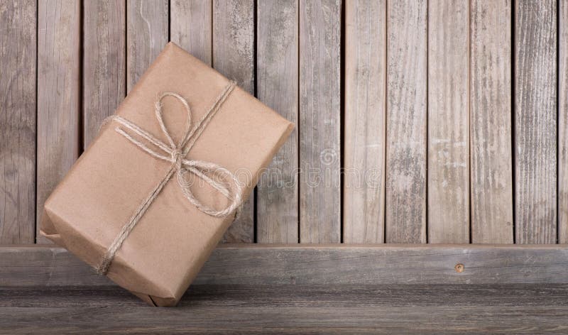 Single Brown Package stock image. Image of occasion, single - 50553195