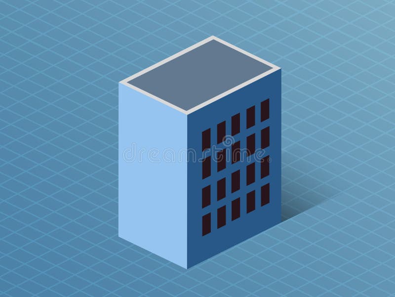 Single Building Isometric 3D Dimensional House of the Modern ...
