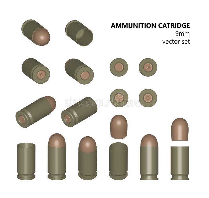 9mm Bullet Stock Illustrations – 1,181 9mm Bullet Stock Illustrations ...