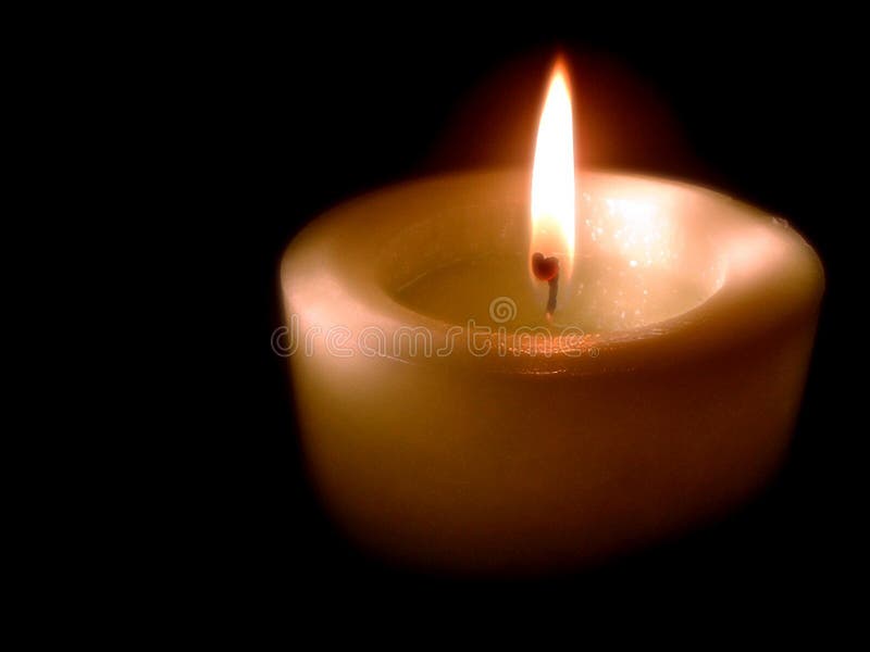 Red Candle stock image. Image of garland, card, holiday - 2665045