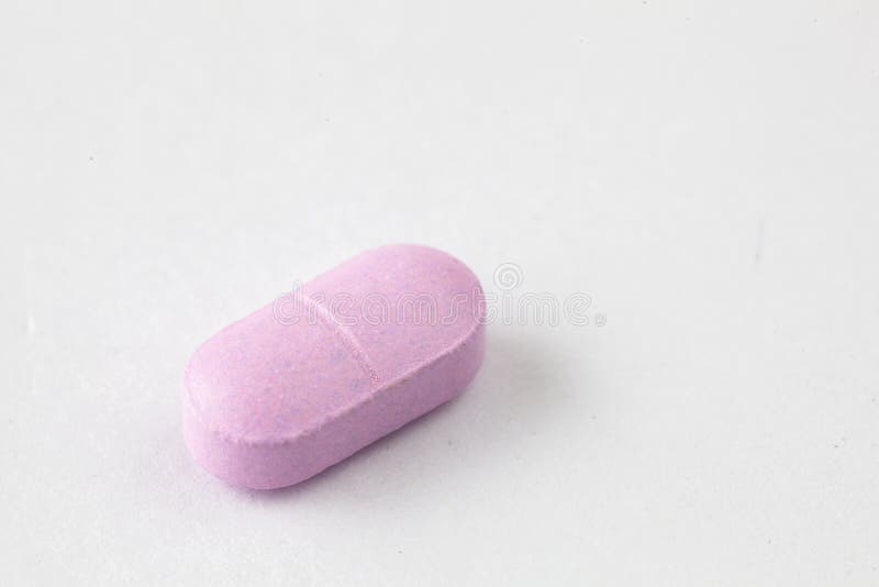 Single tablet or pill stock image. Image of immune, caplet - 177041617