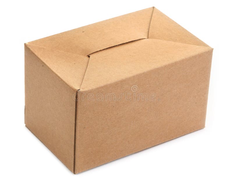 Open Empty Cardboard Box stock image. Image of paper, shipping - 454353