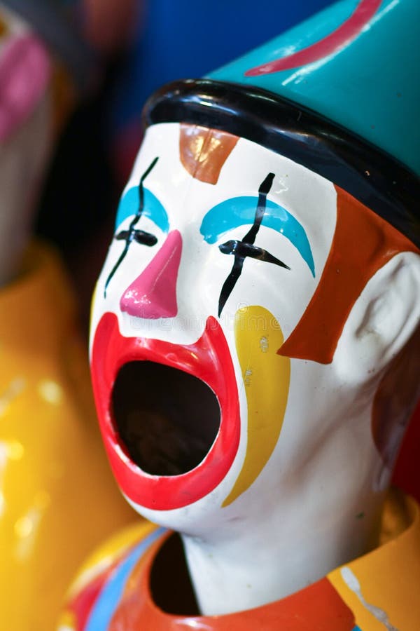 Sideshow Carnival Clowns stock photo. Image of game, competition - 24747302