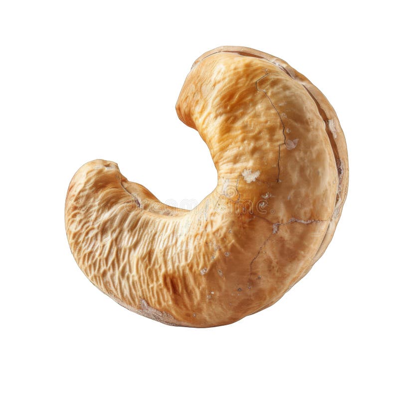 Single Cashew Nuts Isolated Stock Image - Image of organic, group: 55773795