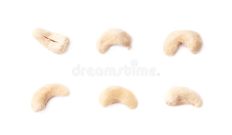 A single cashew nut stock image. Image of macro, snack - 29410663