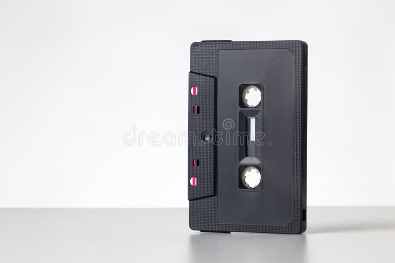 Single cassette tape stock image. Image of vintage, black - 82313079