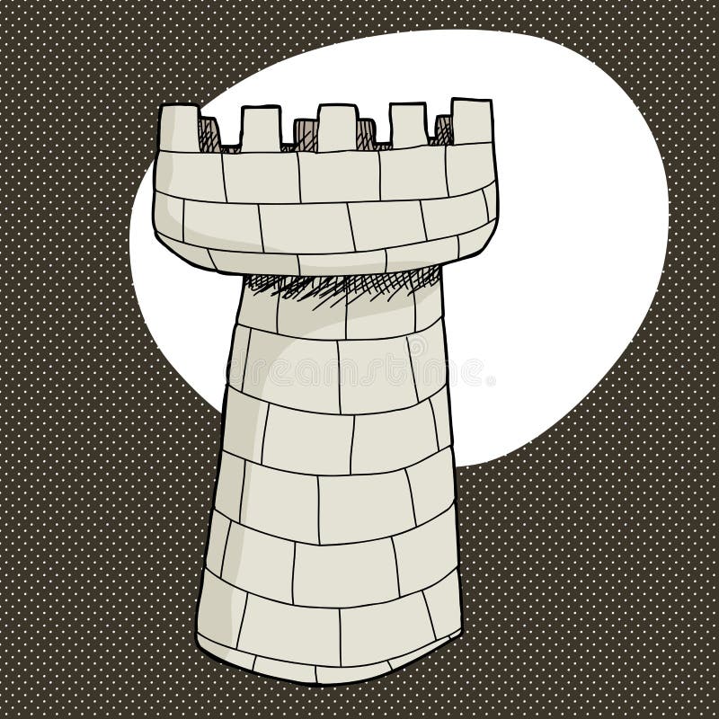 Single Stone Tower Stock Illustrations – 309 Single Stone Tower Stock ...