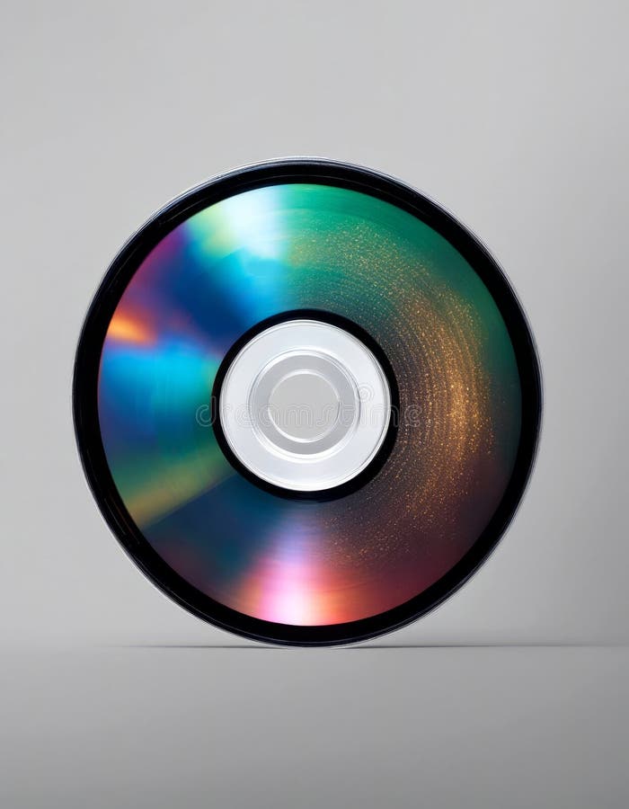 Single Cd Background Disc Dvd Olated White Isolated Compact Blank ...