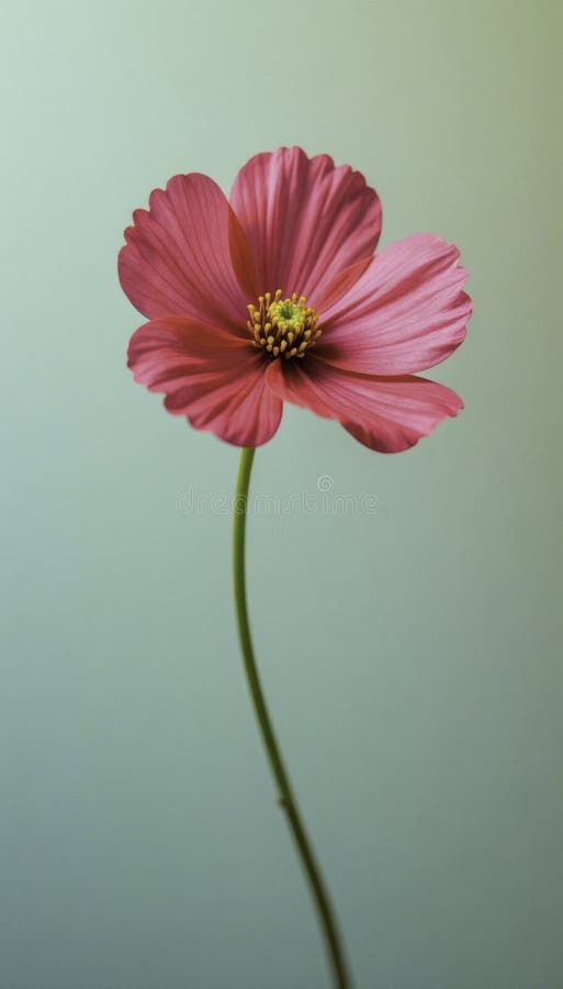 Single Cempasuchil Flower on a Plain Background, Color, Focus, Single ...