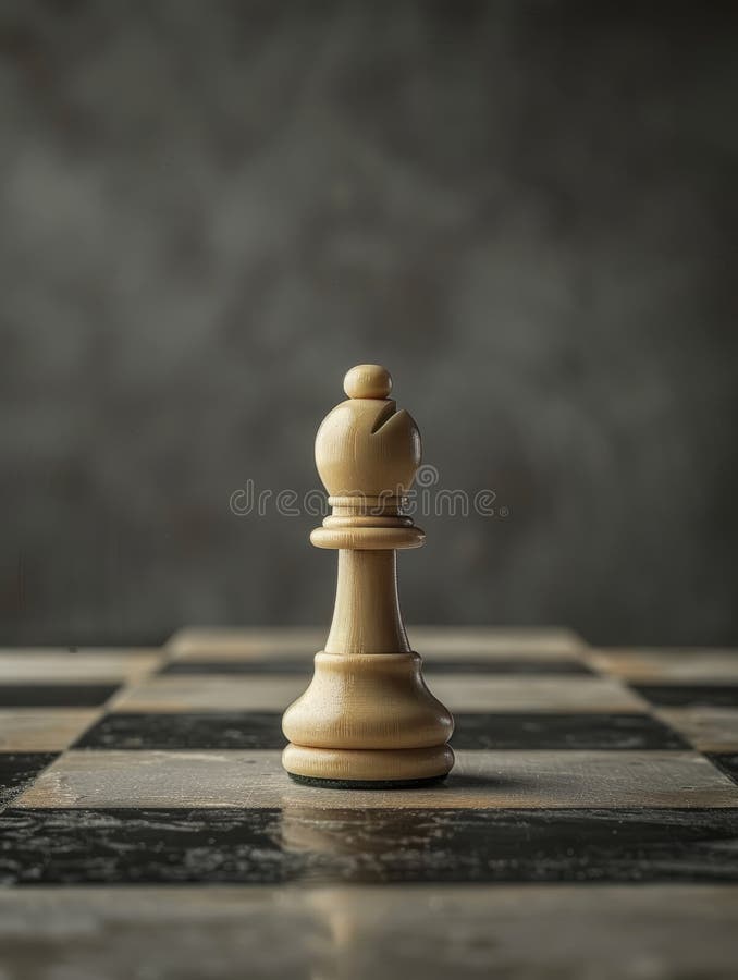Single chess piece stock image. Image of chessboard - 363537967