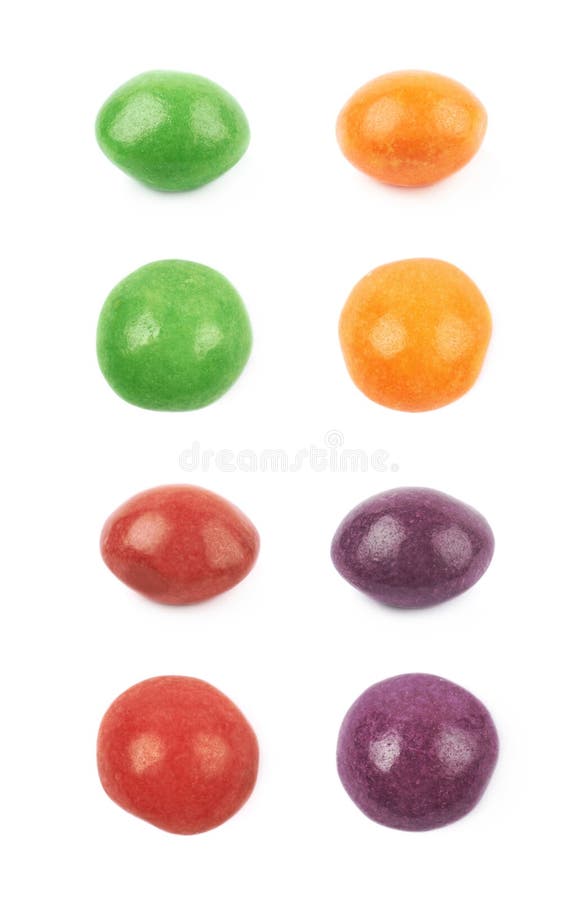 Single Chewing Candy Isolated Stock Image - Image of candy, closeup ...