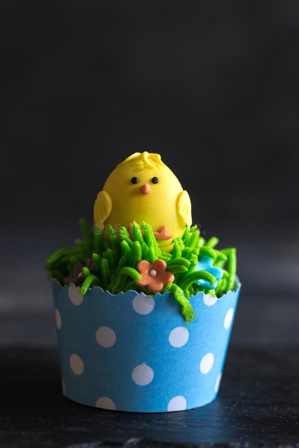 Single chicken cup cake stock image. Image of concept - 88785247
