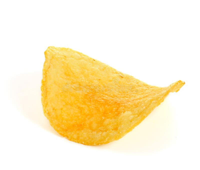 Single chips stock photo. Image of fried, cutout, junk - 29145266