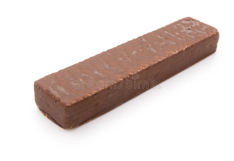 Single chocolate wafer stock photo. Image of corrugated - 28473652