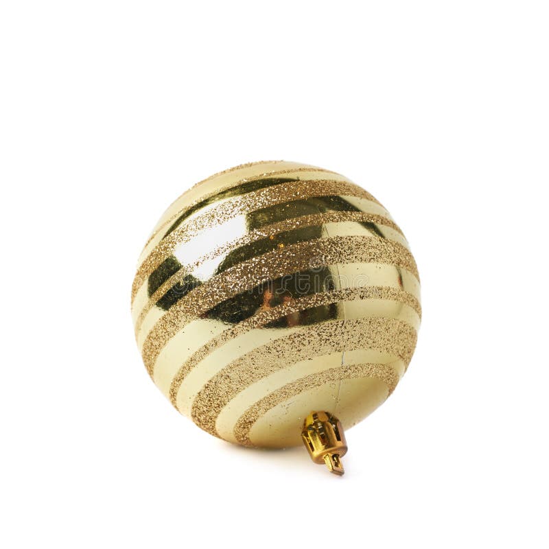 Single Christmas ball stock illustration. Illustration of ribbon - 16349369