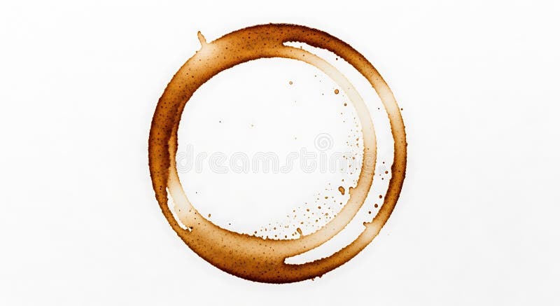 Circular Coffee Stain Stock Illustrations – 494 Circular Coffee Stain ...