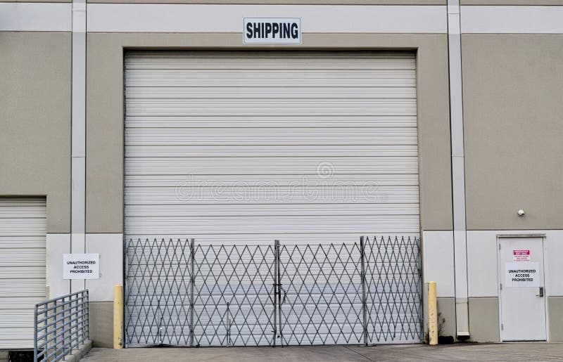 Warehouse Security Gate With Door Warehouse Secure Doors | Warehouse