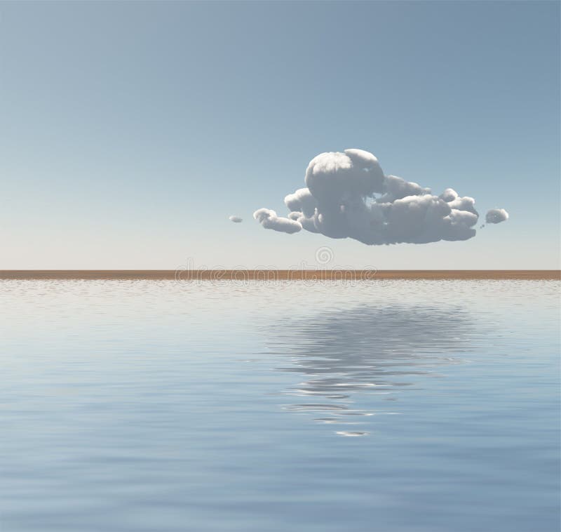 Single Cloud stock photo. Image of beautiful, abstract - 127602540