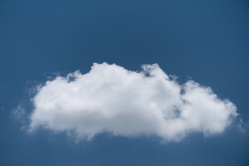 Single clouds on blue sky stock photo. Image of condensation - 74654228