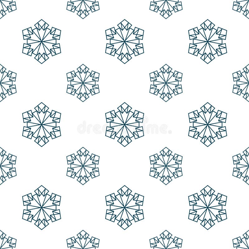 Single-colored Hand-drawn Repeat Pattern for Packaging, Textile, Gift ...