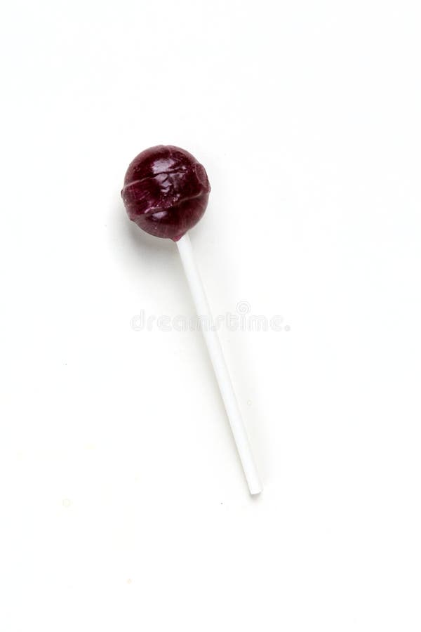 Single Colorful Candy Sucker on a Stick Stock Photo - Image of flavored ...