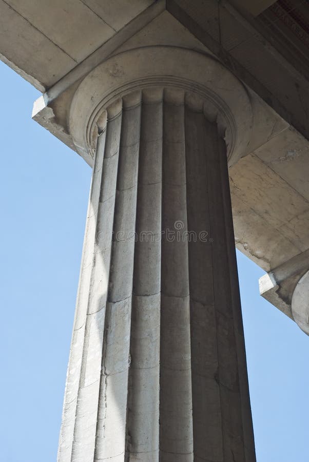 Single Column stock photo. Image of exterior, italian - 19528700
