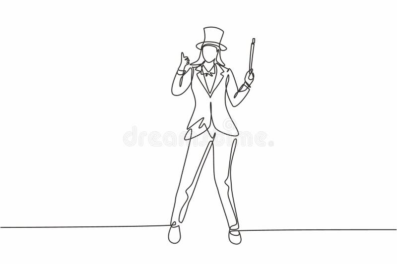Magician Continuous Line Drawing Stock Illustrations – 88 Magician ... Magician Continuous Line Drawing Stock Illustrations – 88 Magician ...