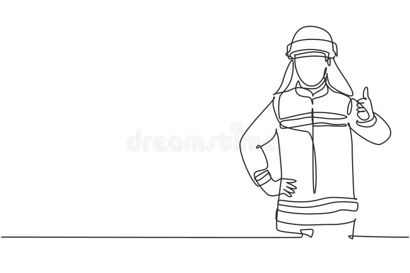 Fire Fighter Line Drawing Stock Illustrations – 350 Fire Fighter Line ...