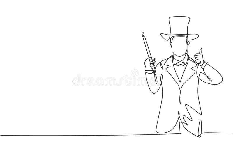Magician Continuous Line Drawing Stock Illustrations – 88 Magician ... Magician Continuous Line Drawing Stock Illustrations – 88 Magician ...