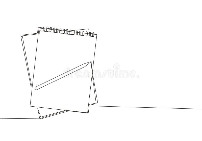 Single Line Drawing Writing Stock Illustrations – 4,349 Single Line ...