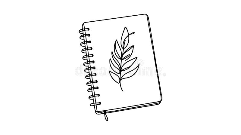 Single Line Notebook Stock Illustrations – 5,889 Single Line Notebook ...
