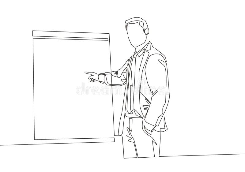 Business Coaching And Train The Trainer In Office, Vector Illustration ...
