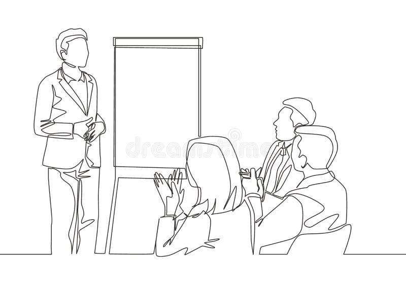 Continuous Line Proposal Stock Illustrations 123 Continuous Line