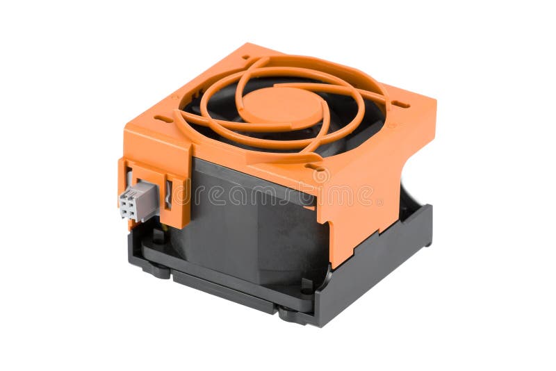 Single Cooling Fan stock photo. Image of industry, computer - 11528544