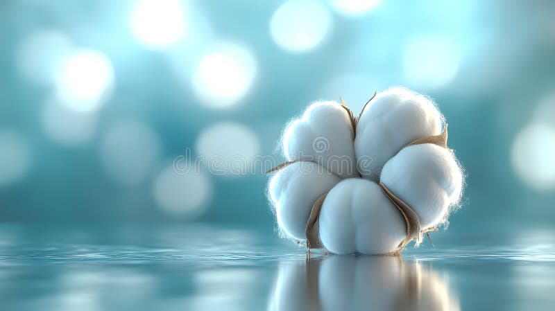 Blue boll stock illustration. Illustration of fire, ribbons - 4195233