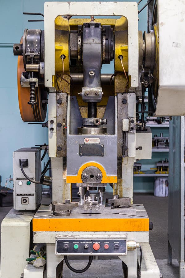 Single Crank Mechanical Punch Press Machine, Eccentric Press Stock ...