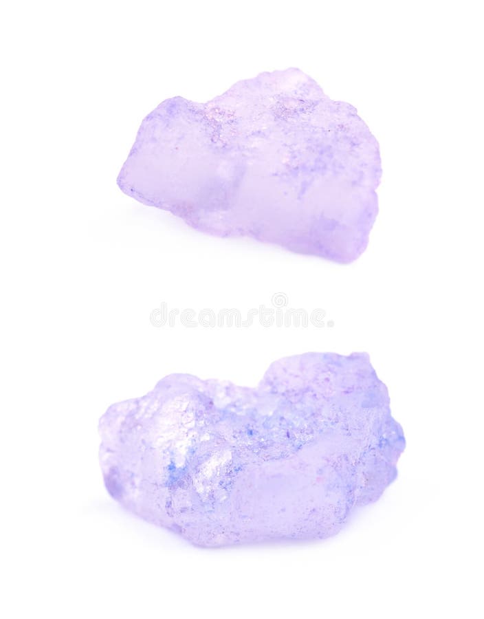 Single Crystal of Salt Isolated Stock Image - Image of ingredient ...