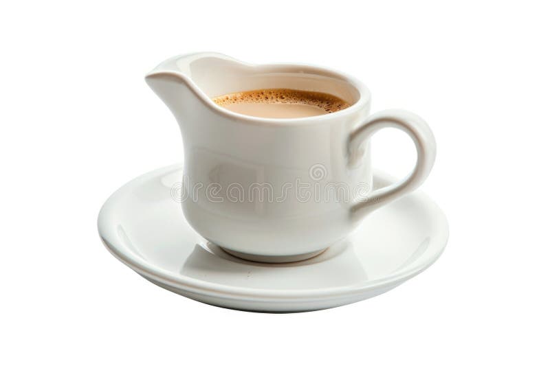 A Single Cup of Coffee on a Saucer, Perfect for daily Use Stock Photo ...